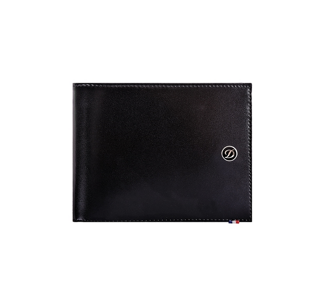 S. T. Dupont Horizontal Wallet Line D Black Leather Ref. 180007 – Watch ...