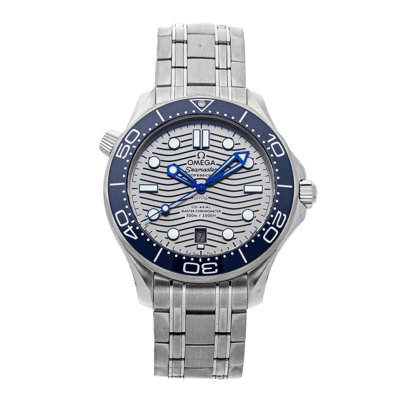 Omega Seamaster Diver 300M Omega Co-Axial Master Chronometer 42 mm ref ...